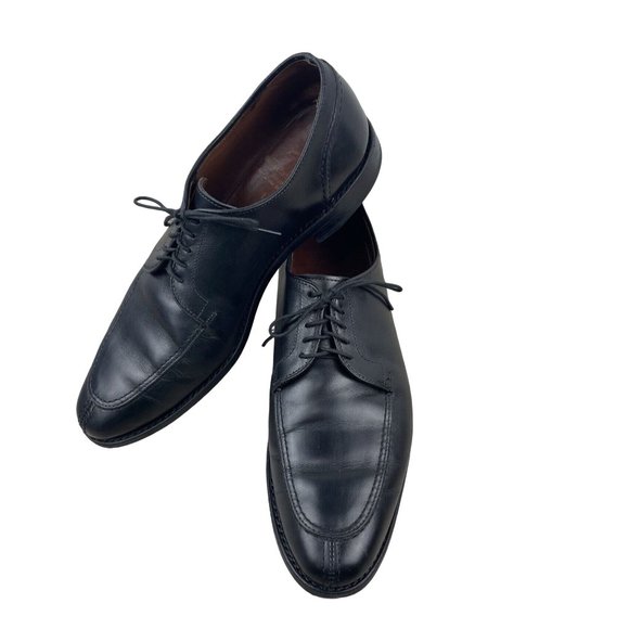 Allen Edmonds | Shoes | Allen Edmonds Mens Lasalle Black Calfskin Split Toe Blucher Derby 438 ...